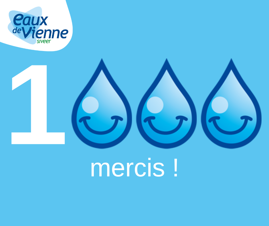 1000 fois merci ! - Eaux de Vienne
